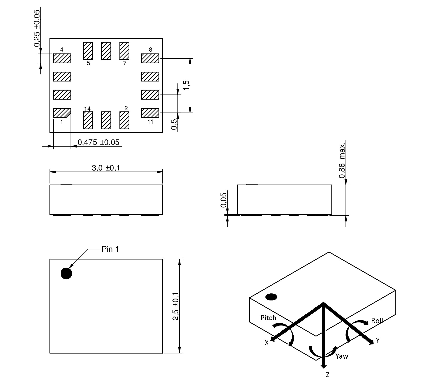 WSEN-ISDS 6 Axis IMU (Inertial Measurement Unit) & EV-Kits | Sensors | Würth Elektronik Product ...